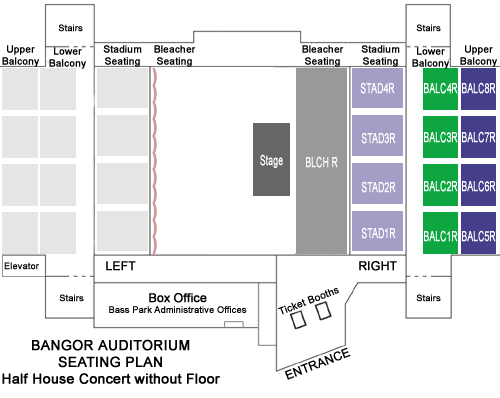 www.bangorinfo.com: Bangor Auditorium seating